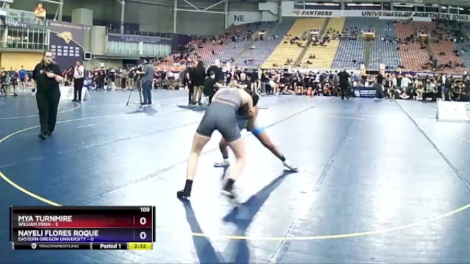 109 lbs Placement (4 Team) - Nayeli Flores Roque, Eastern Oregon ...