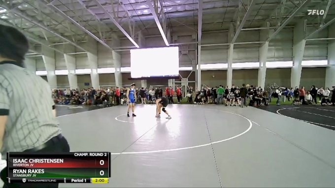 132 JV Champ. Round 2 - Isaac Christensen, Riverton JV vs Ryan Rakes ...