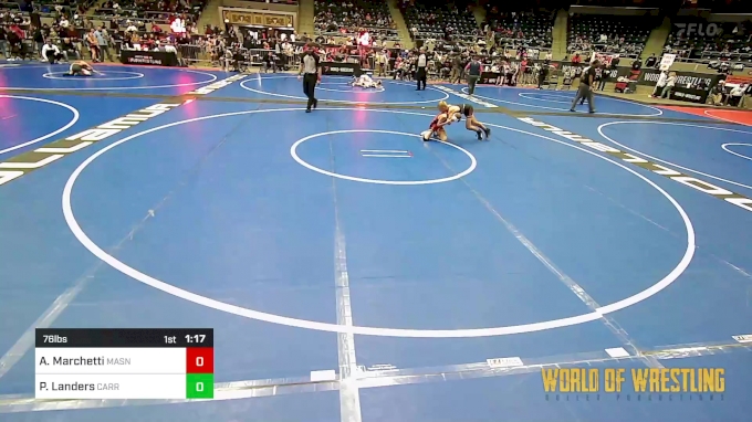 76 lbs Round Of 32 - Alex Marchetti, Mat Assassins vs Parker Landers ...