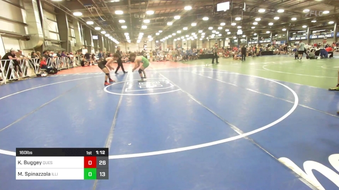 160 lbs Rr Rnd 3 - Kellen Buggey, Quest School Of Wrestling vs Marco ...