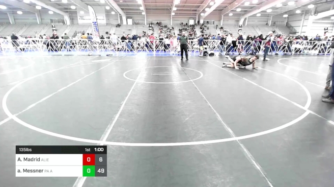 135 lbs Rr Rnd 3 - Armani Madrid, Team Alien Spaceship vs Andrew ...