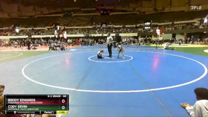 60 lbs Champ. Round 1 - Brody Edwards, Poquoson Athletic Association vs ...