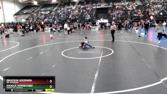 55 lbs Cons. Round 5 - Grayson Goodwin, SBL Warriors vs Exodus ...