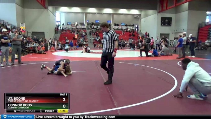 75 + 80 Round 5 - Connor Boos, Auburn Takedown vs J.t. Boone, Vicious ...