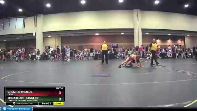130 lbs Round 3 - Cruz Reynolds, CKNB vs Jonathan Huggler, LakeVille ...