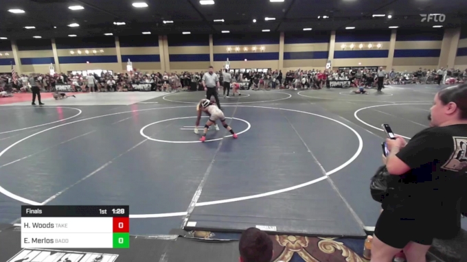 80 lbs Final - Heavyn Woods, Takedown Elite vs Emery Merlos, Baddie ...