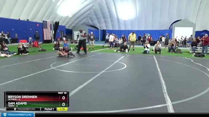84 lbs Round 2 (10 Team) - Bryson Drennen, Olympia vs Sam Adams, Terps