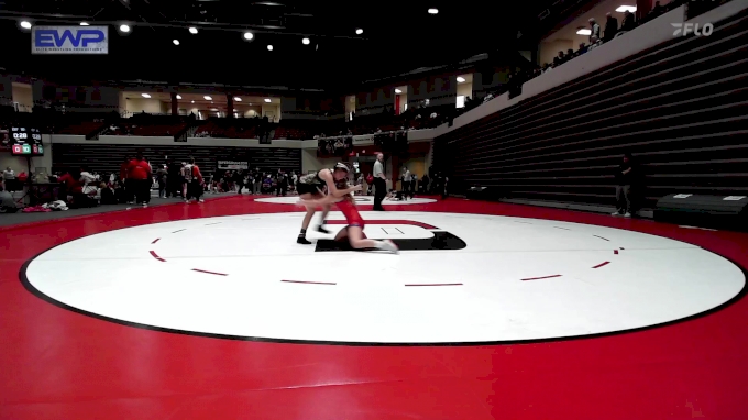 110 lbs Quarterfinal - Jadyn Roller, Bixby Girls HS vs Sophia Reece ...