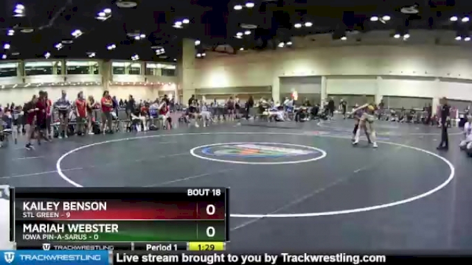 114 lbs Semis & Wb (16 Team) - Mariah Webster, Iowa Pin-A-Sarus vs ...