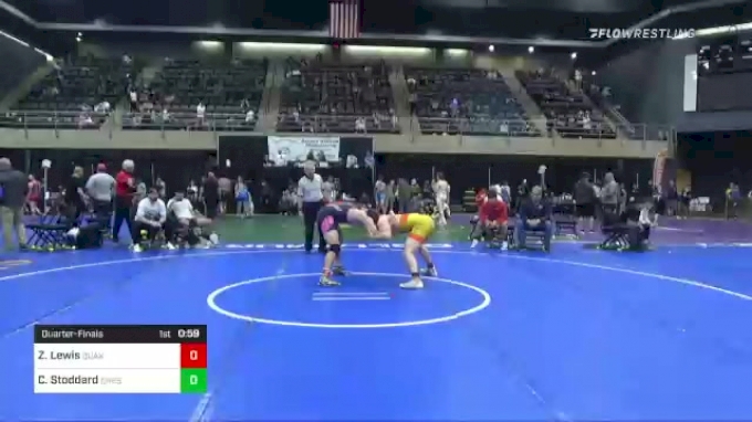 167 lbs Quarterfinal - Zach Lewis, Quakertown vs Cole Stoddard, Chesapeake
