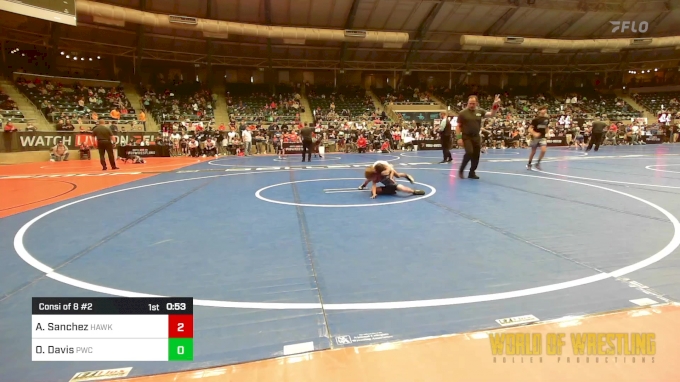 46 lbs Consi Of 8 #2 - Angelo Sanchez, Hawkeye WC vs Owen Davis ...