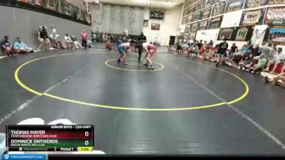 220-HWT Round 5 - Thomas Mayer, Team Taneisha Wrestling Club vs ...