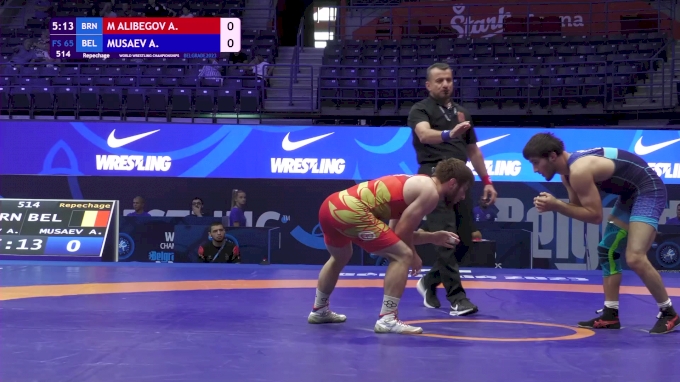 65 kg Repechage #3 - Alibeg Saigidgusein M Alibegov, Bahrain vs Ayub ...