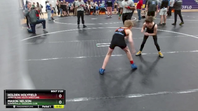 66 lbs 2nd Place Match - Holden Holyfield, James Island Youth Wrestling ...