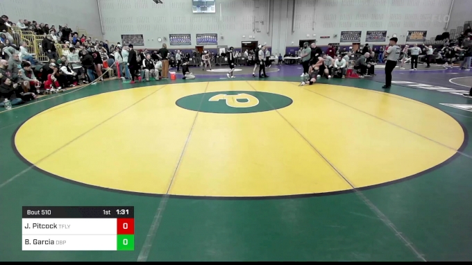165 lbs Semifinal - Jeremy Pitcock, Tenafly vs Benjamin Garcia, Don ...