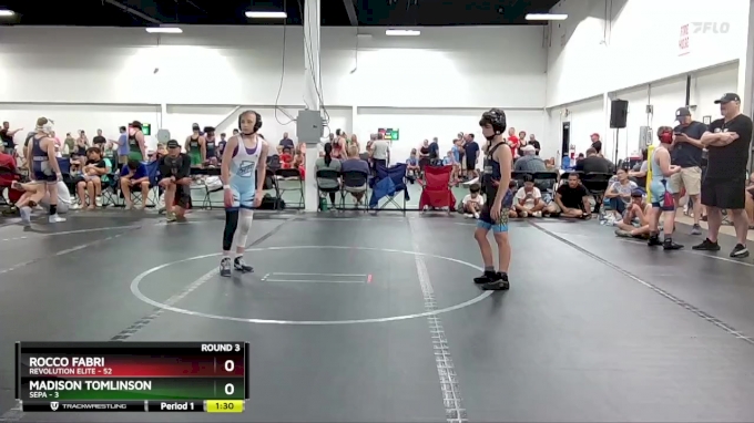 80 lbs Round 3 (6 Team) - Rocco Fabri, Revolution Elite vs Madison ...