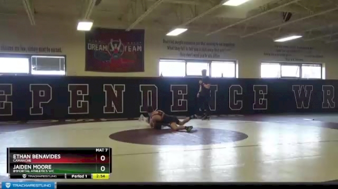 J-2 lbs Round 2 - Ethan Benavides, Camanche vs Jaiden Moore, Immortal ...
