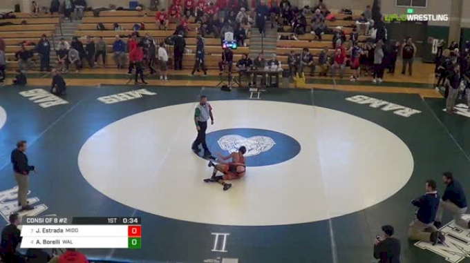 113 lbs Consi of 8 #2 - Jaden Estrada, Middleborough vs Anthony Borelli ...
