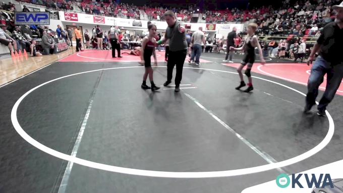 76 lbs Rr Rnd 3 - Michael Weisinger, Wyandotte Youth Wrestling vs Jenna ...
