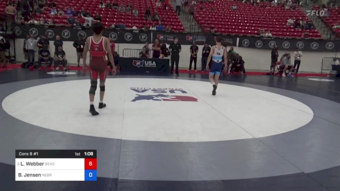 45 kg Cons 8 #1 - Loc Webber, Beast Mode Wrestling vs Brody Jensen ...