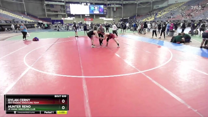 215 lbs Cons. Round 2 - Hunter Reno, Jr Viking Wrestling Club vs Dylan ...