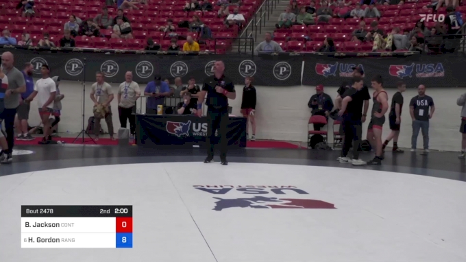 62 kg Rnd Of 16 - Bo Jackson, Contenders Wrestling Academy vs Hunter ...