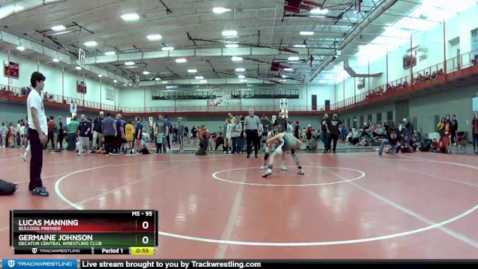 95 lbs 7th Place Match - Lucas Manning, Bulldog Premier vs Germaine ...