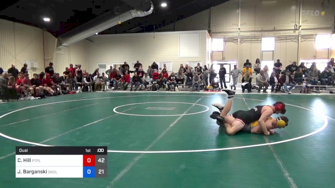 165 lbs Dual - J Barganski, Art In Motion Jiu-Jitsu vs C Hill, Gracie Barra