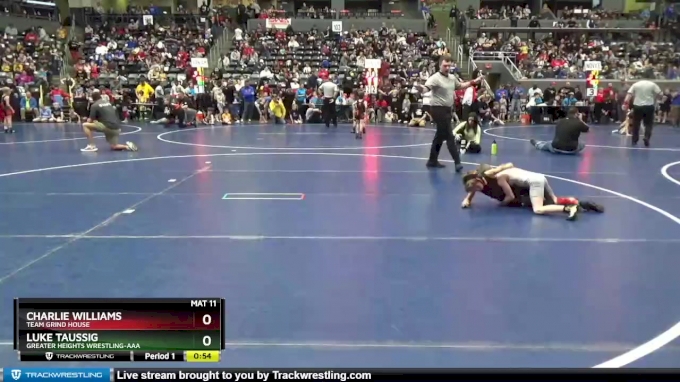 60 lbs Champ. Round 2 - Luke Taussig, Greater Heights Wrestling-AAA vs ...