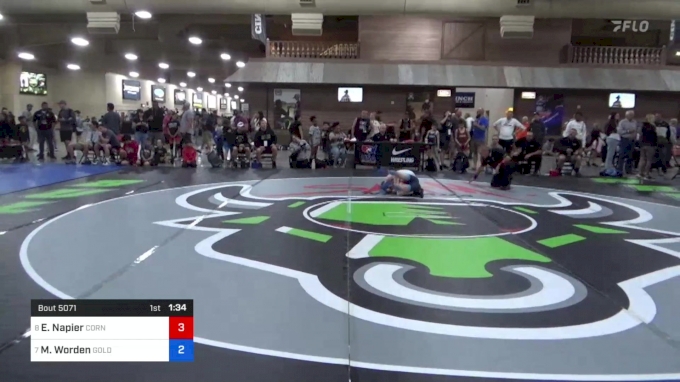 33 kg Cons 8 #2 - Easton Napier, Cornerstone Mat Club vs Mason Worden ...