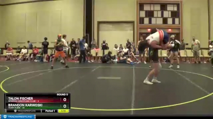167 lbs Round 5 (6 Team) - Brandon Karwoski, Team Alien vs Talon ...