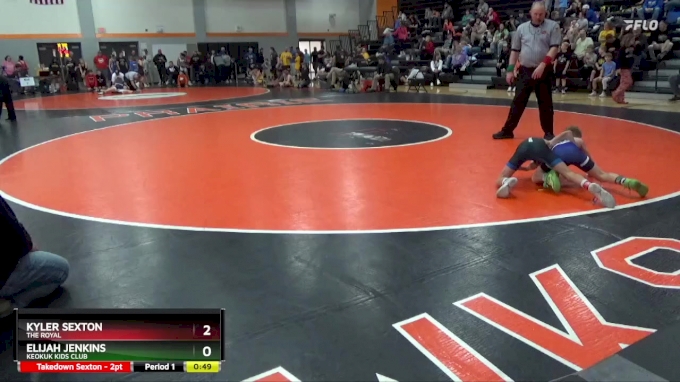 N-11 lbs Quarterfinal - Kyler Sexton, The Royal vs Elijah Jenkins ...