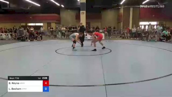 59 kg Quarterfinal - Brenda Reyna, Army (WCAP) vs Lexie Basham, Spartan ...