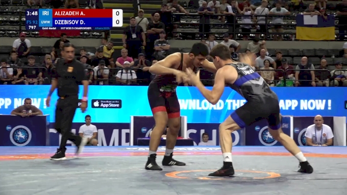 92 kg Final 1-2 - Amirali Alizadeh, Iran vs David Dzebisov, Uww