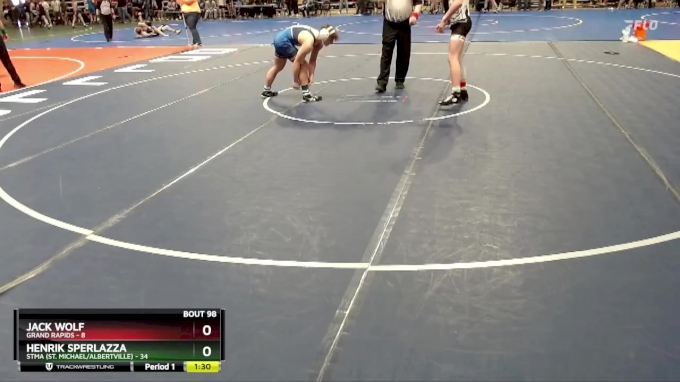 150 lbs Champ. Round 1 - Henrik Sperlazza, STMA (St. Michael ...