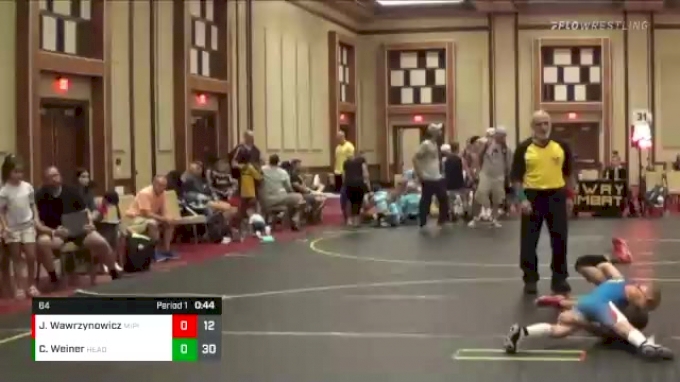 64 lbs Round 2 (6 Team) - Christopher Weiner, Headhunters Blue vs Jax ...