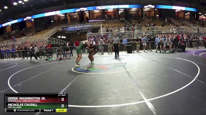 1A 190 lbs Cons. Round 1 - Derek Washington Jr., Evangelical Christian ...