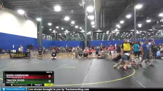 108 lbs Round 4 (6 Team) - Gavin Hanrahan, Team Gotcha Blue vs Tristen ...