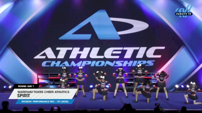 Wareham Tigers Cheer Athletics - SPIRIT [2025 L1 Performance Rec - 12Y ...