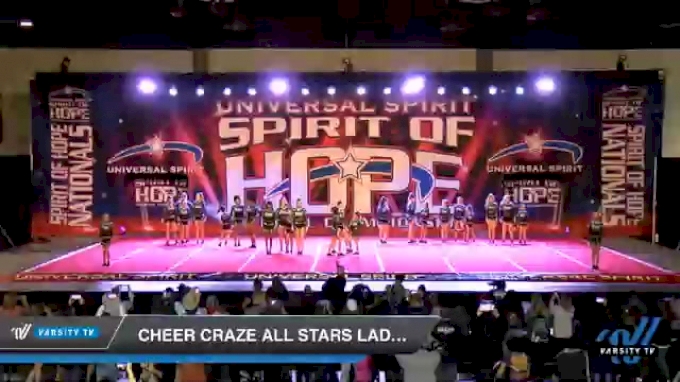 Cheer Craze All Stars Lady Lightening [2021 Junior Medium 2 D2 Day 2 ...