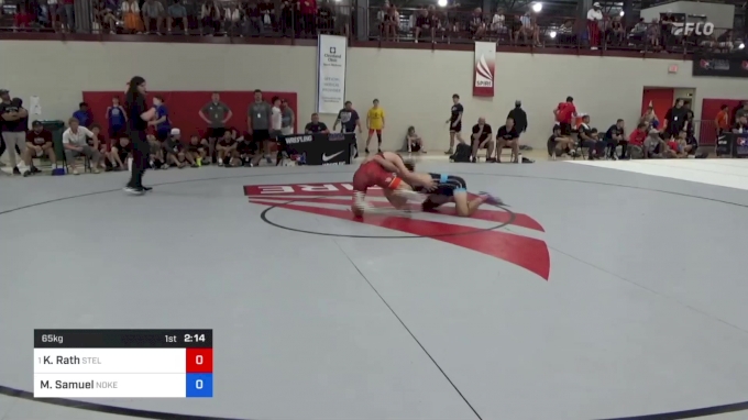 65 kg Round Of 16 - Kollin Rath, Steller Trained vs Mark Samuel, Noke ...