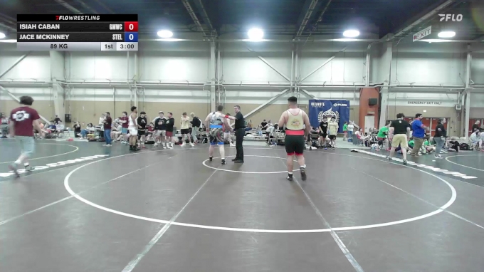 129 kg Rr Rnd 4 - Isiah Caban, Gold Medal WC - HSE vs Jace McKinney ...