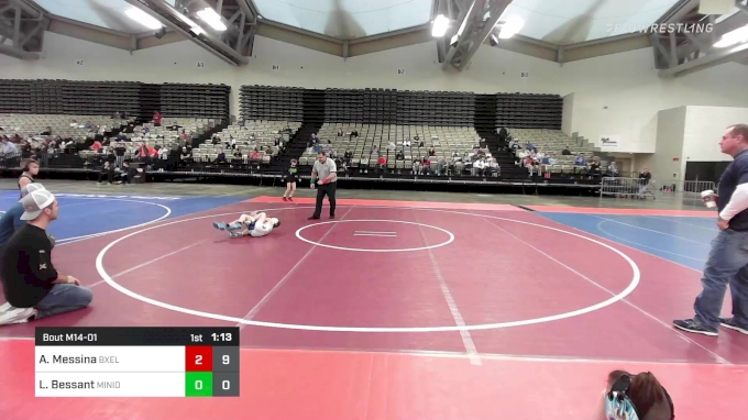 57 lbs Rr Rnd 1 - Anthony Messina, Buxton Elite ES vs Luke Bessant ...