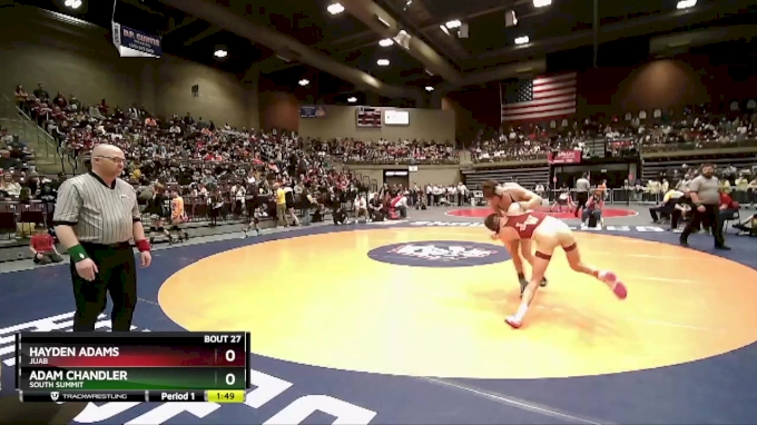 Champ. Round 1 - Hayden Adams, Juab vs Adam Chandler, South Summit