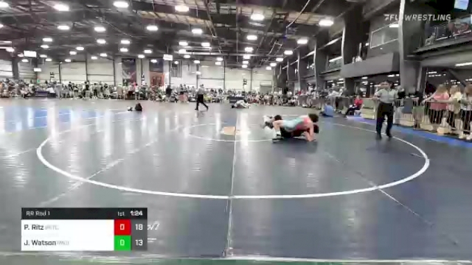 152 lbs Rr Rnd 1 - Preston Ritz, BRTC vs John Watson, Ragin Raisins ...