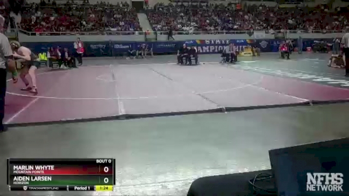 D2-165 lbs 1st Place Match - Aiden Larsen, Horizon vs Marlin Whyte ...