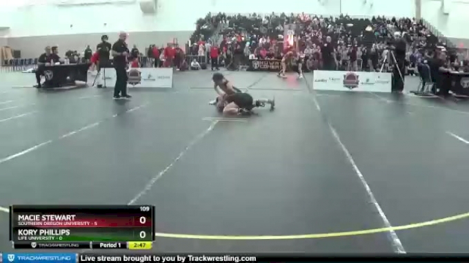 109 lbs Semis & 3rd Wb (16 Team) - Macie Stewart, Southern Oregon ...