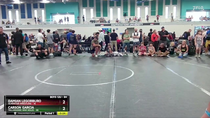 84 lbs 1st Place Match - Damian Legorburo, Gladiator Wrestling vs ...