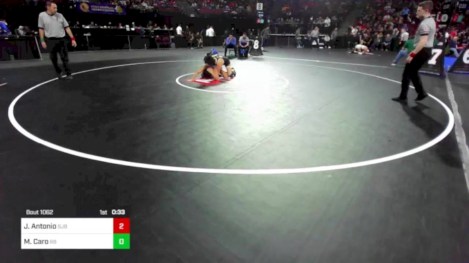 145 lbs Consi Of 4 - Joseph Antonio, St John Bosco (SS) vs Marcus Caro ...