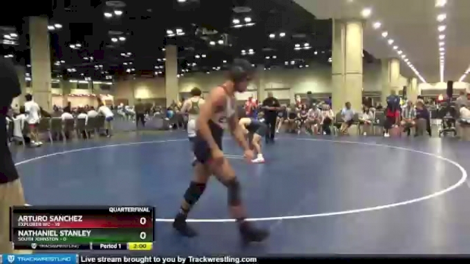 132 lbs Quarterfinals (8 Team) - Arturo Sanchez, Explorer WC vs ...